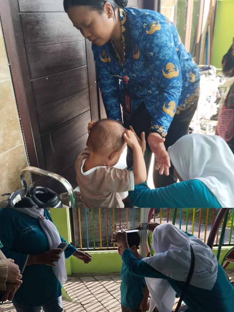 Kegiatan Posyandu Balita dan Kelas Ibu di RT 1 Jaba Jero Kuta Senin, 17 April 2025 ...